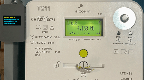 EasyNRJ easyMETER+ P1 smart meter data access tool - Instant energy mo – easyNRJ